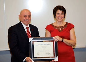 Cartee and Townsend receive Blessis Outstanding Undergraduate Advisor ...