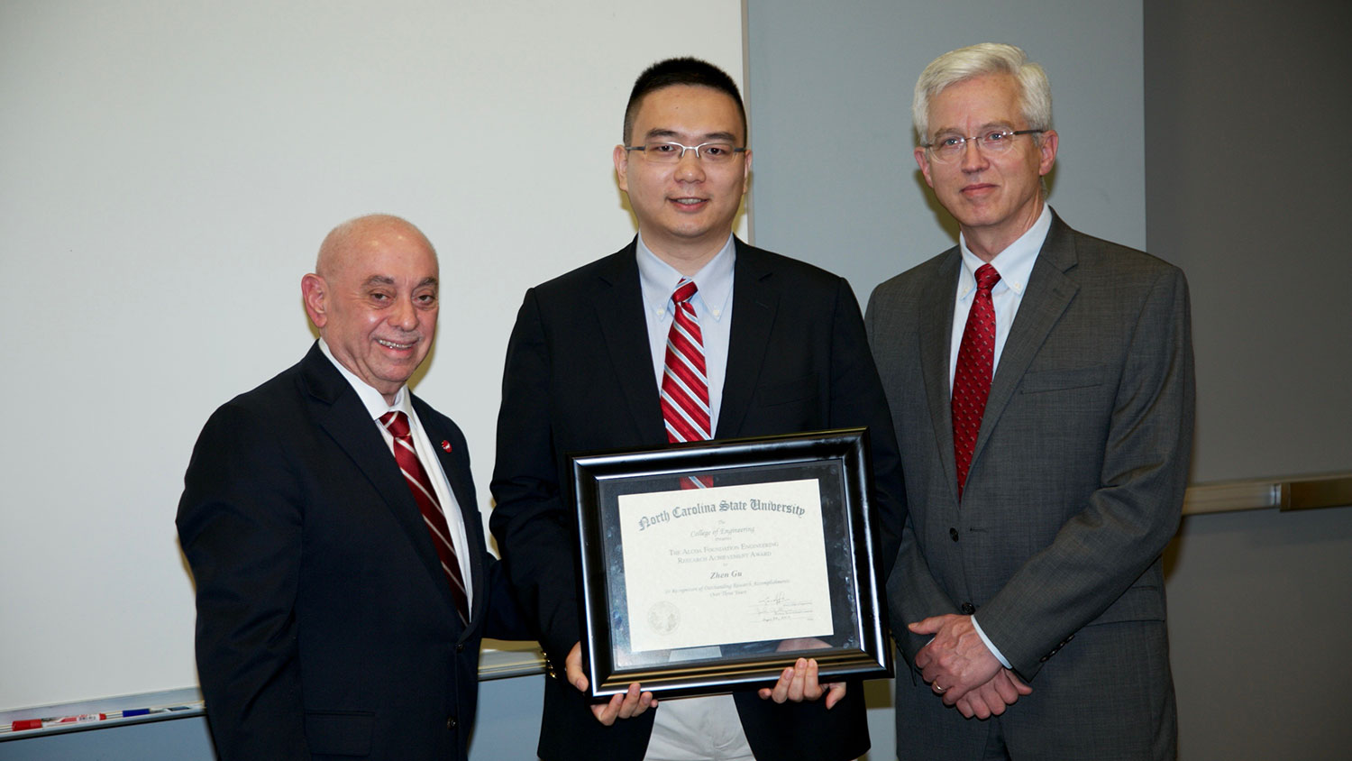 Gu, Dickey receive Alcoa Foundation Engineering Research Awards | The ... Gu, Dickey receive Alcoa Foundation Engineering Research Awards | The ...