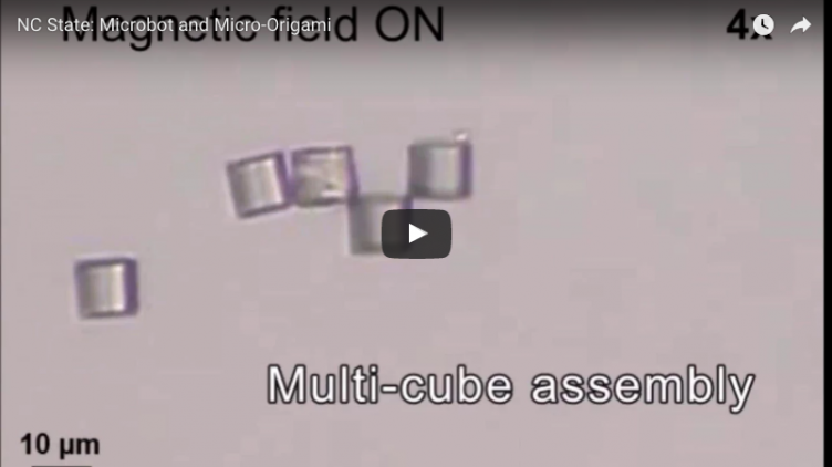 Microbot origami can capture, transport single cells | College of ...